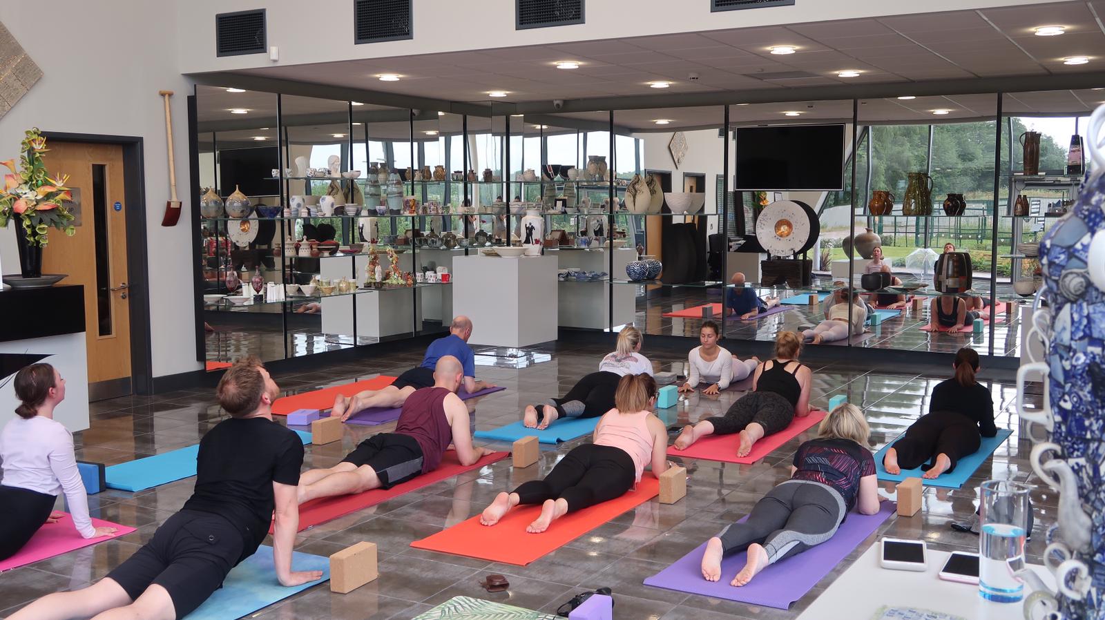 Charlie Follows Yoga